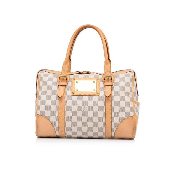 Louis Vuitton | Bags | Louis Vuitton Damier Azur Berkeley Handbag ...
